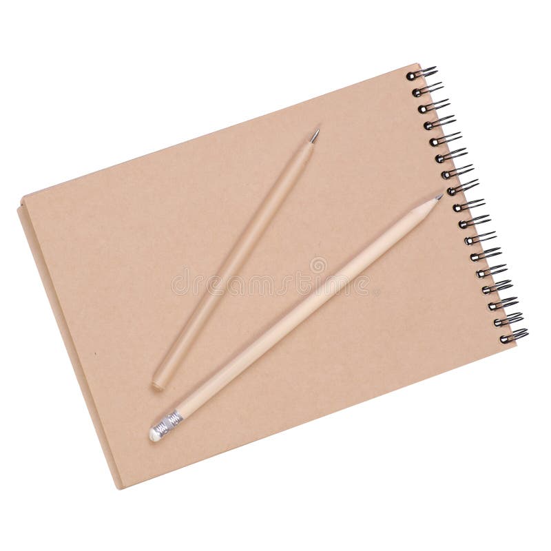 Notepad diary pencil pen stock image. Image of letter - 109511659