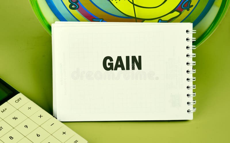 The Word `Gain` and `LOSE` Written with Keyboard Keys Stock Image ...