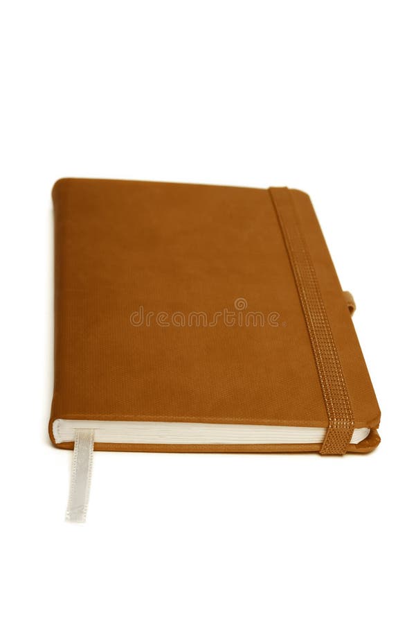 Notepad with Hard Cover. Top View Stock Photo - Image of design, note ...