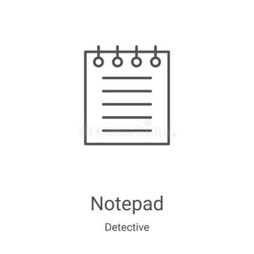 Detective Notepad Stock Illustrations – 219 Detective Notepad Stock ...