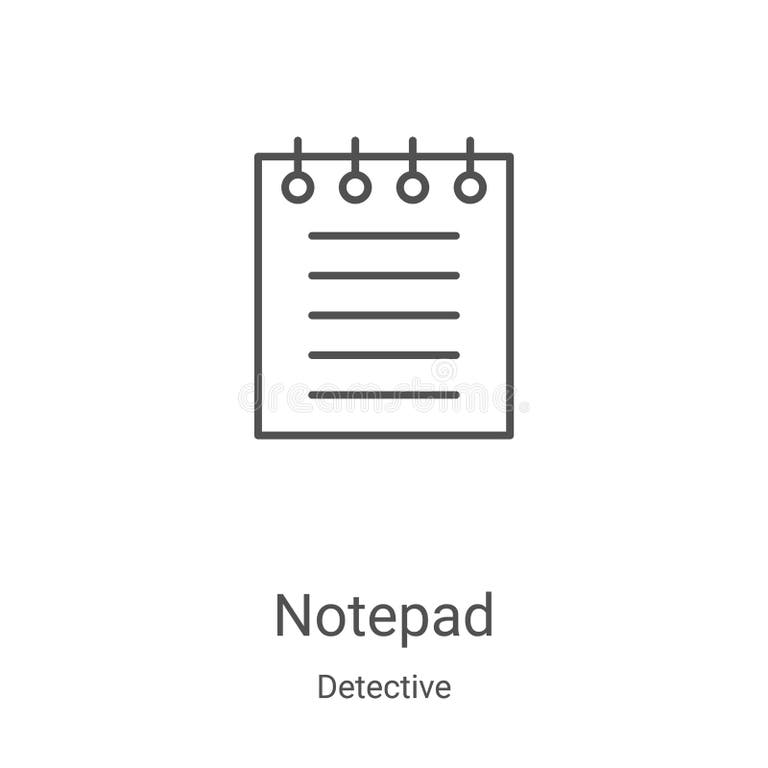 Detective Notepad Stock Illustrations – 219 Detective Notepad Stock ...