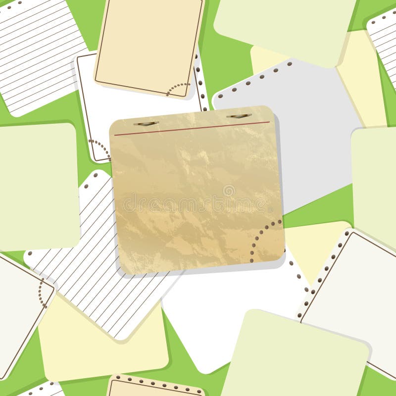 Notepad list stock vector. Illustration of office, card - 25102274