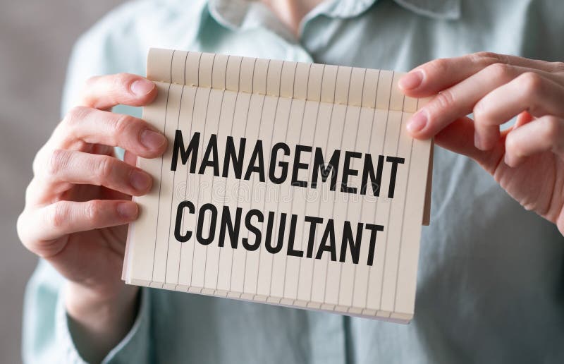 Notepad on Office Desk with Text: Project Management Consultant. Stock ...