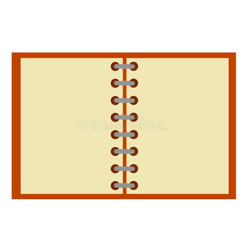 Notepad. Open Notebook for Writing. School Book or Textbook for ...