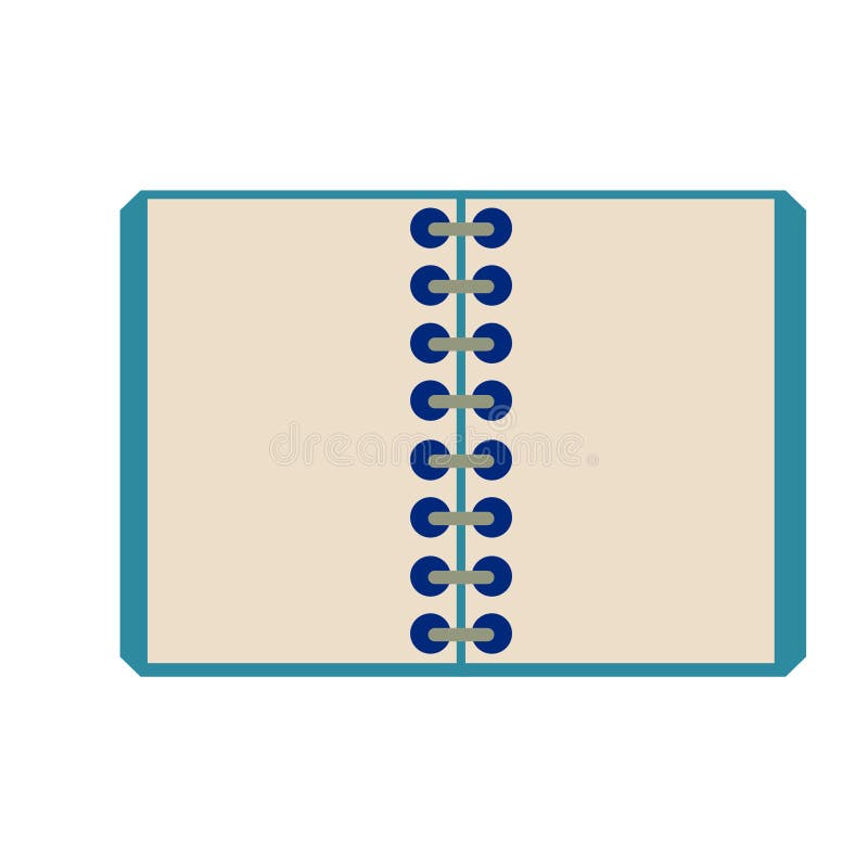 Notepad. Open Notebook for Writing. School Book or Textbook for ...