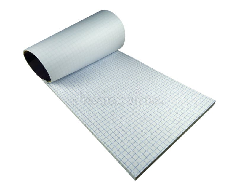 Notepad paper isolated stock photo. Image of paper, template - 88713912