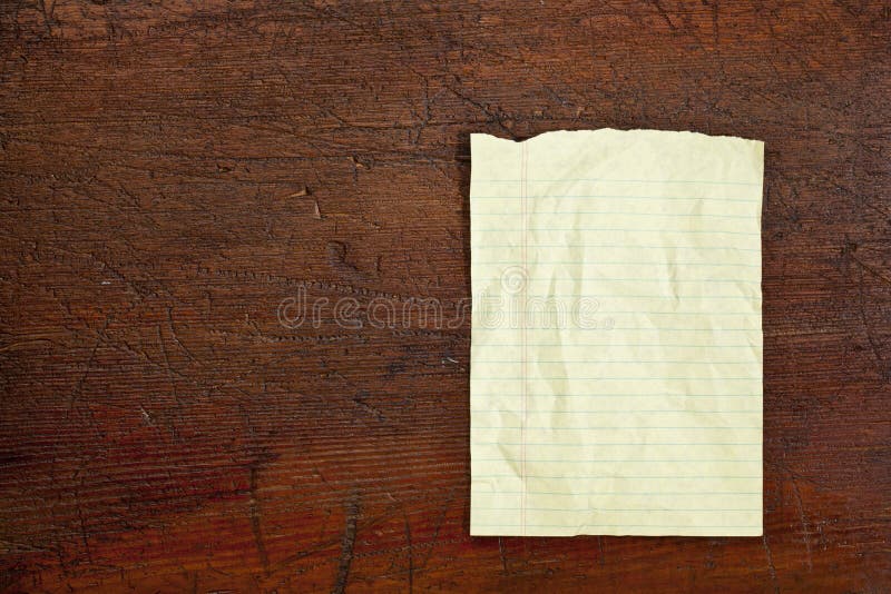 Notepad paper sheet stock image. Image of notepad, lines - 22495175