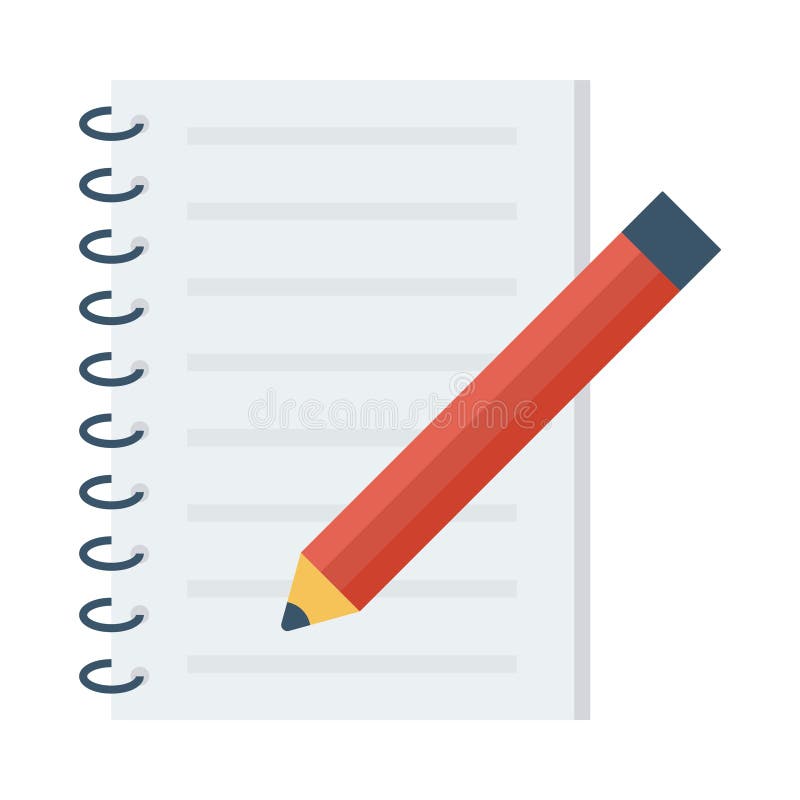 Notebook And Pen Clipart