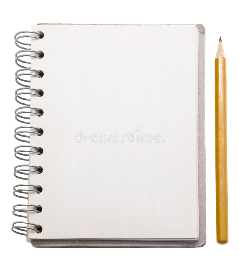 Notepad With Pencil On Wood Board Background.using Wallpaper For ...
