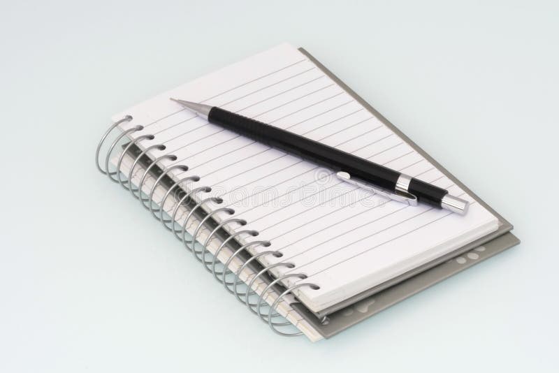 Notepad and Pencil stock image. Image of objects, everyday - 5048273