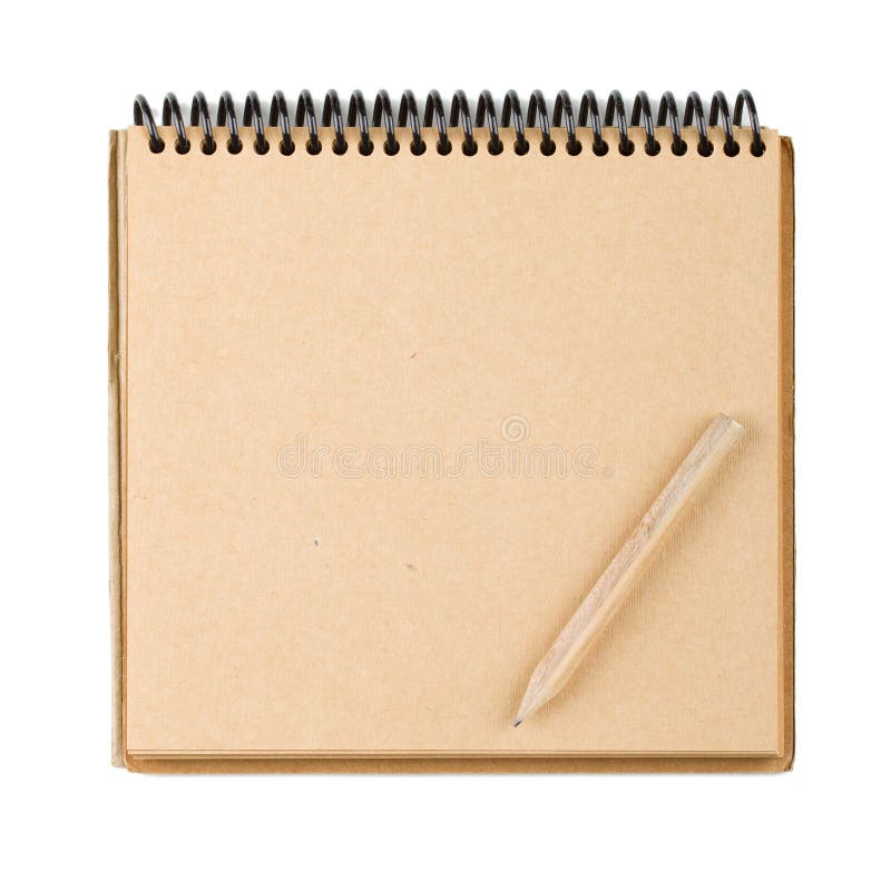 Notepad and pencil stock photo. Image of light, paper - 33557350