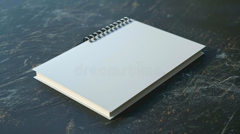 A Notepad Sits on Top of a Table, Ready for Writing or Note-taking ...