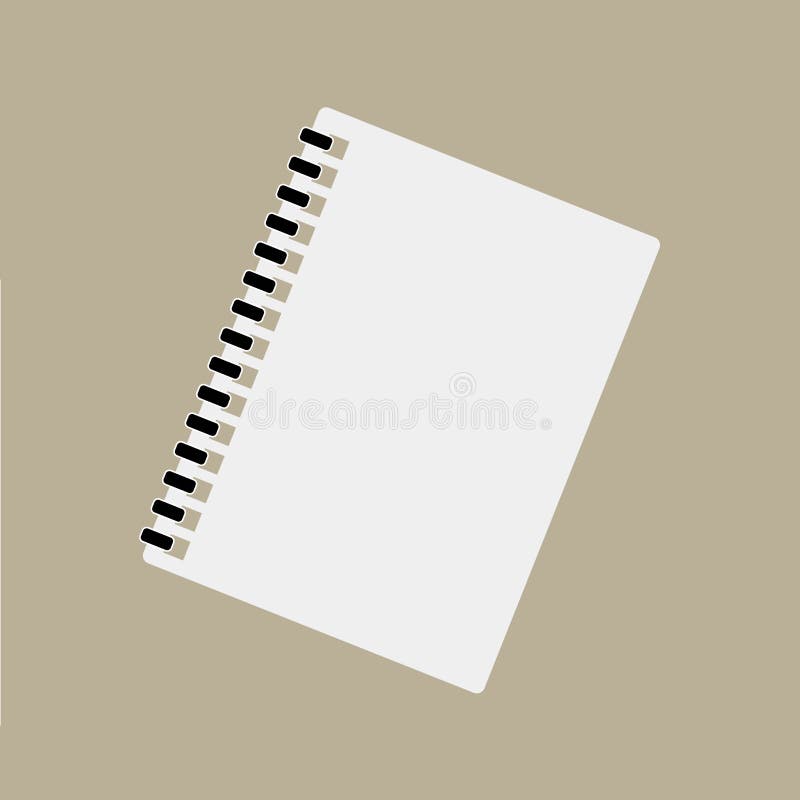 Notepad Spiral Stock Illustrations – 10,173 Notepad Spiral Stock ...