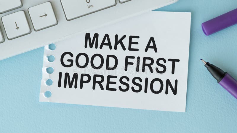 First Impression Stock Illustrations – 468 First Impression Stock ...