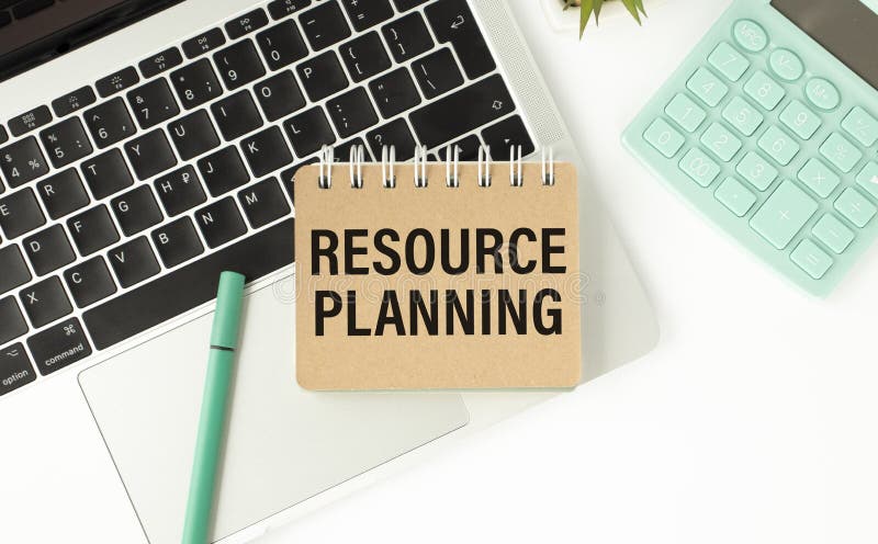 Notepad with the Text RESOURCE PLANNING Editorial Photography - Image ...