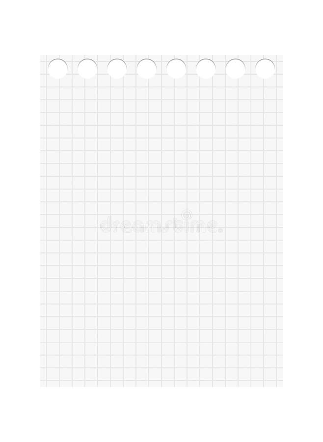 Notepad Texture with Copy Space - Checkered Paper Stock Photo - Image ...