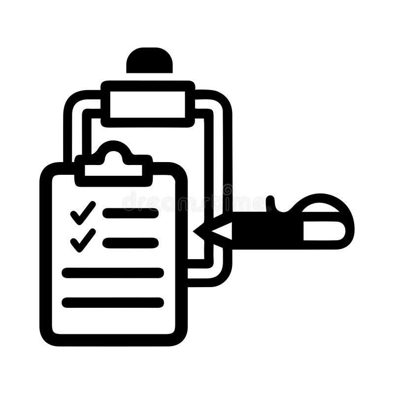 Notepad, Tick, Report, Checklist, Report Icon Stock Vector ...