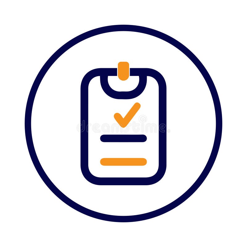 Notepad, Tick, Report, Checklist, Report Icon Stock Vector ...