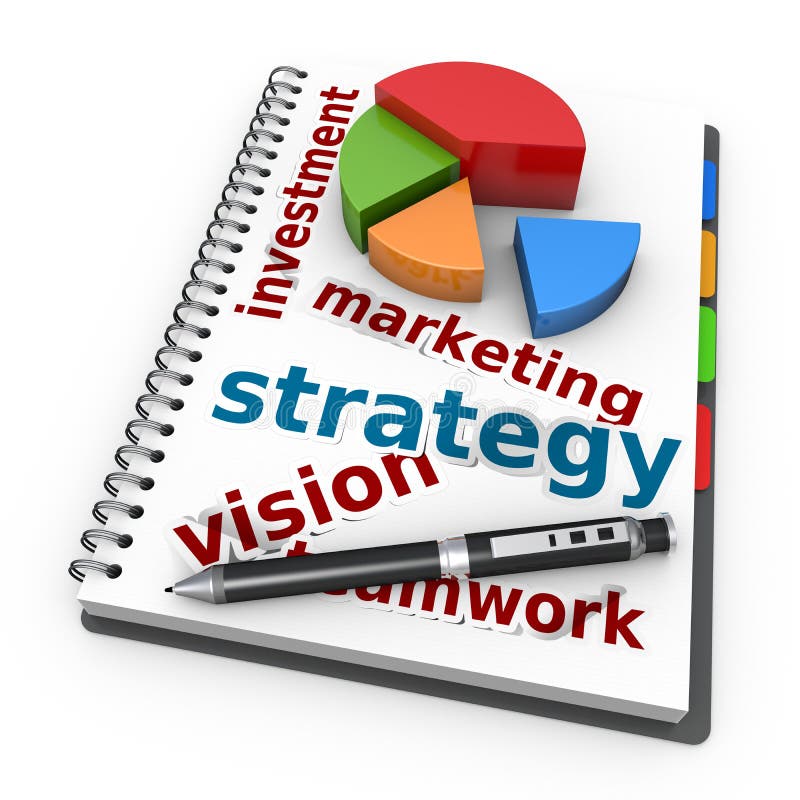 Notepad training concept stock illustration. Illustration of learn ...