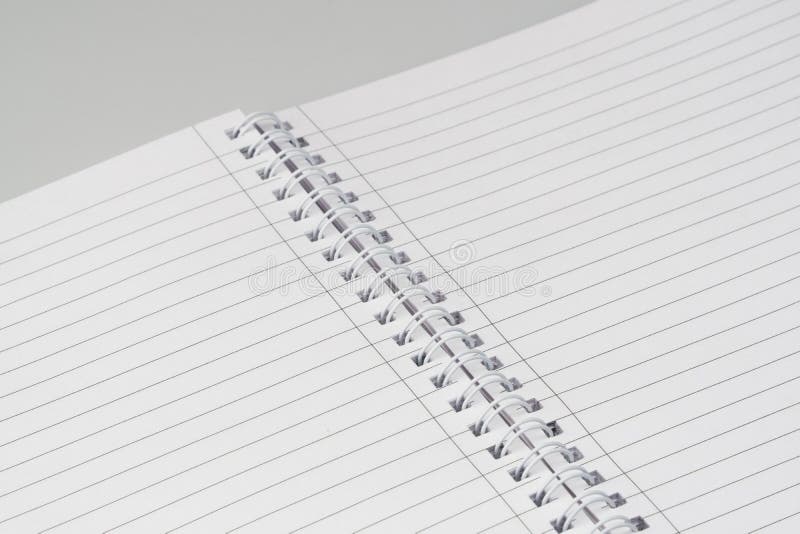 Notepad on a White Background Stock Image - Image of cover, office ...