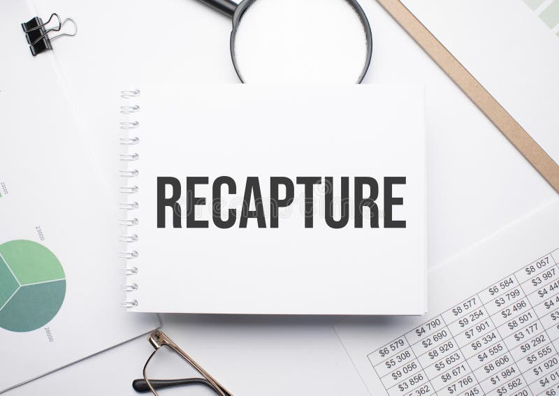 On the Notepad for Writing the Text Recapture, Magnifier,charts and ...