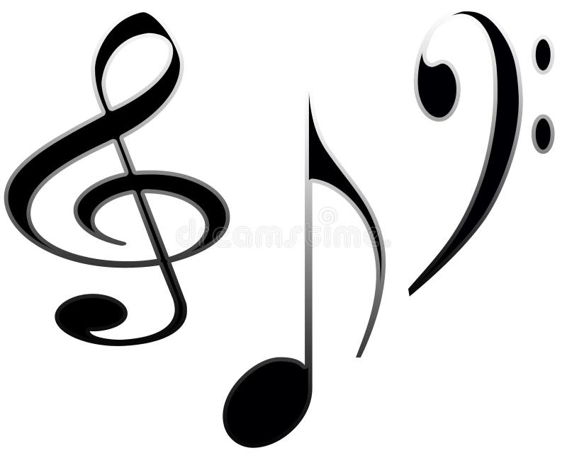 Notes stock illustration. Illustration of audio, object - 4742396