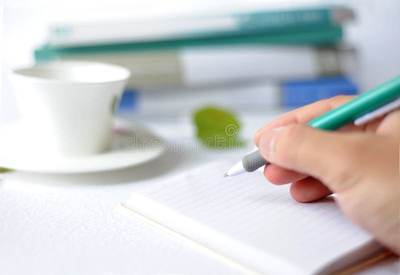 Notes stock photo. Image of records, desktop, folder, write - 7859446