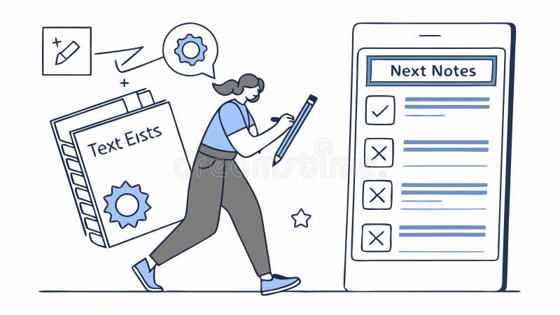Notes App Interface with Checklist and Notes for Organization and Tasks ...