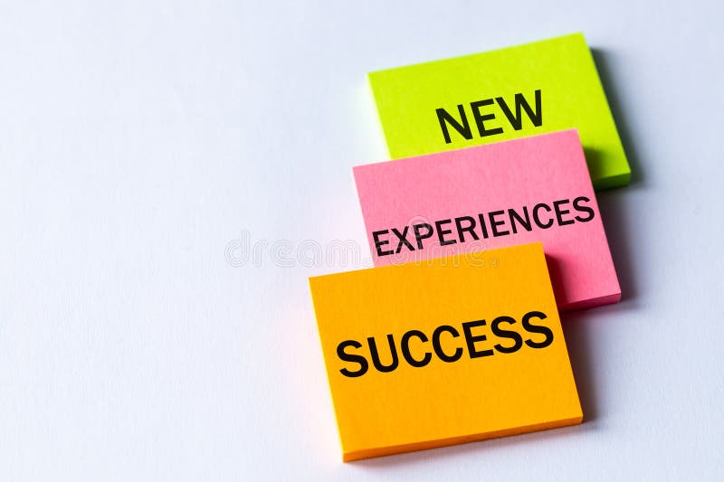 Notes on Colorful Cards, Motivating Text, New Experiences, Positive ...