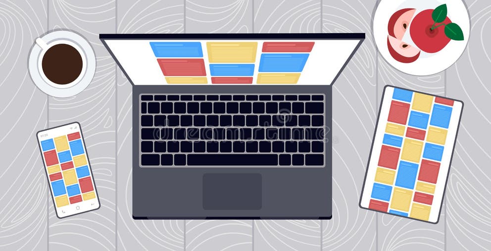 Computer Application Stock Illustrations – 422,922 Computer Application ...