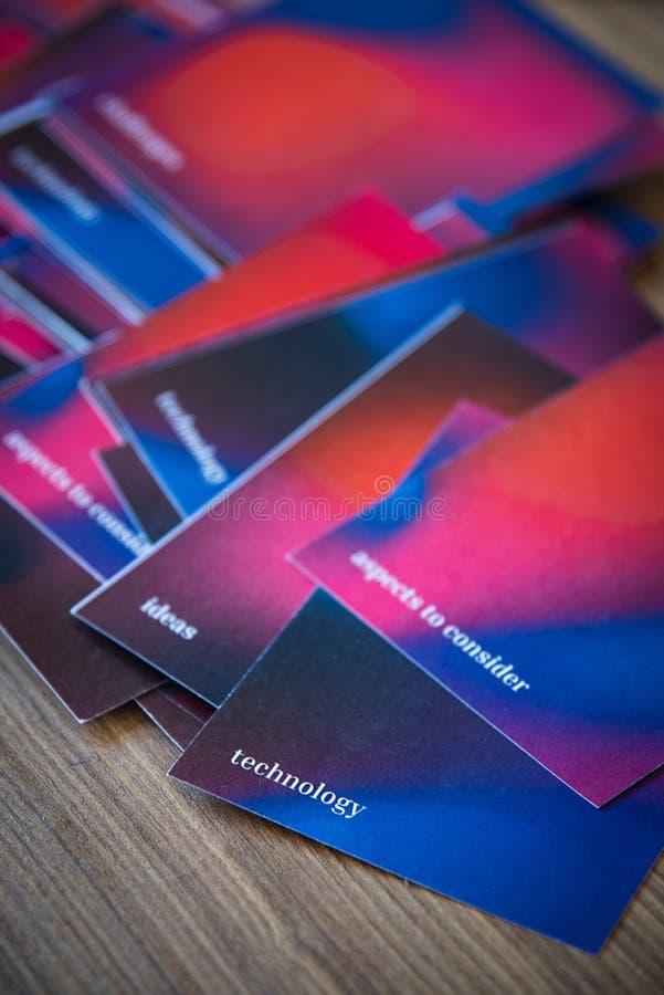 Notes, Concepts for Brainstorming, Business Project Ideas Stock Image ...