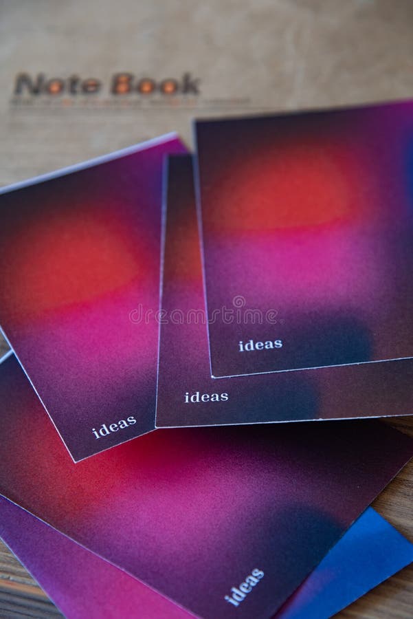 Notes, Concepts for Brainstorming, Business Project Ideas Stock Photo ...