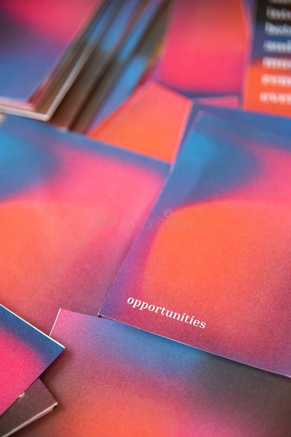 Notes, Concepts for Brainstorming, Business Project Ideas Stock Image ...