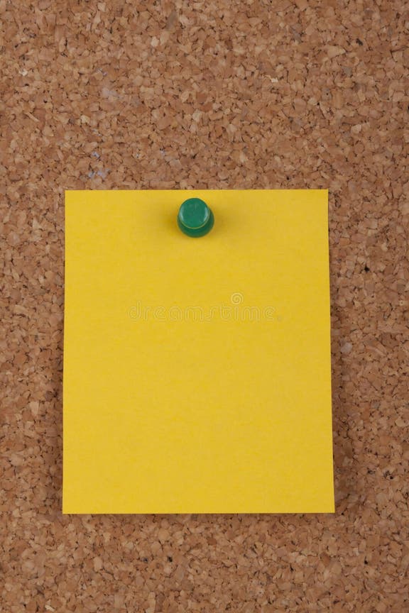 Notes on Cork Board stock photo. Image of blank, corkboard - 32154548