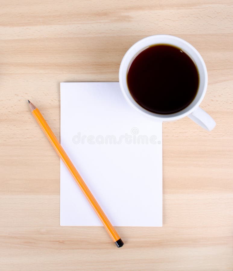 Notes and cup stock image. Image of still, grain, coffee - 25165747