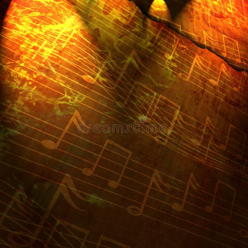 Parchemin Avec Des Notes Stock Illustrations, Vecteurs, & Clipart ...