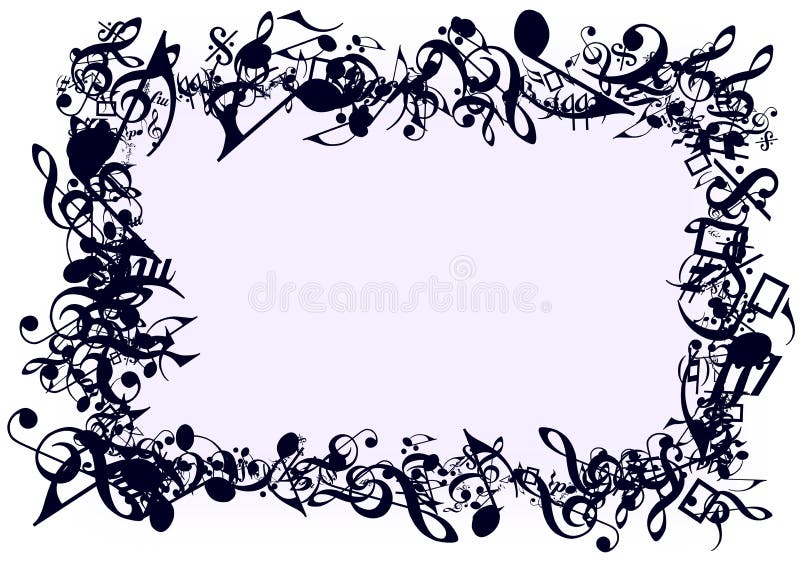 Notes Frame stock vector. Illustration of border, isolated - 22157320