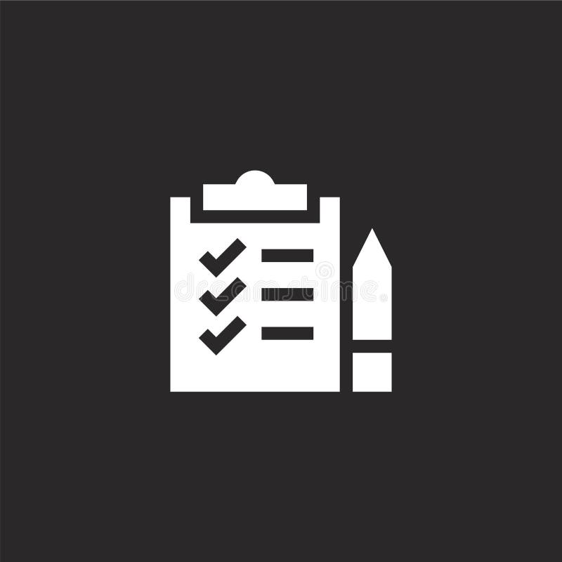 Notes Icon. Filled Notes Icon for Website Design and Mobile, App ...