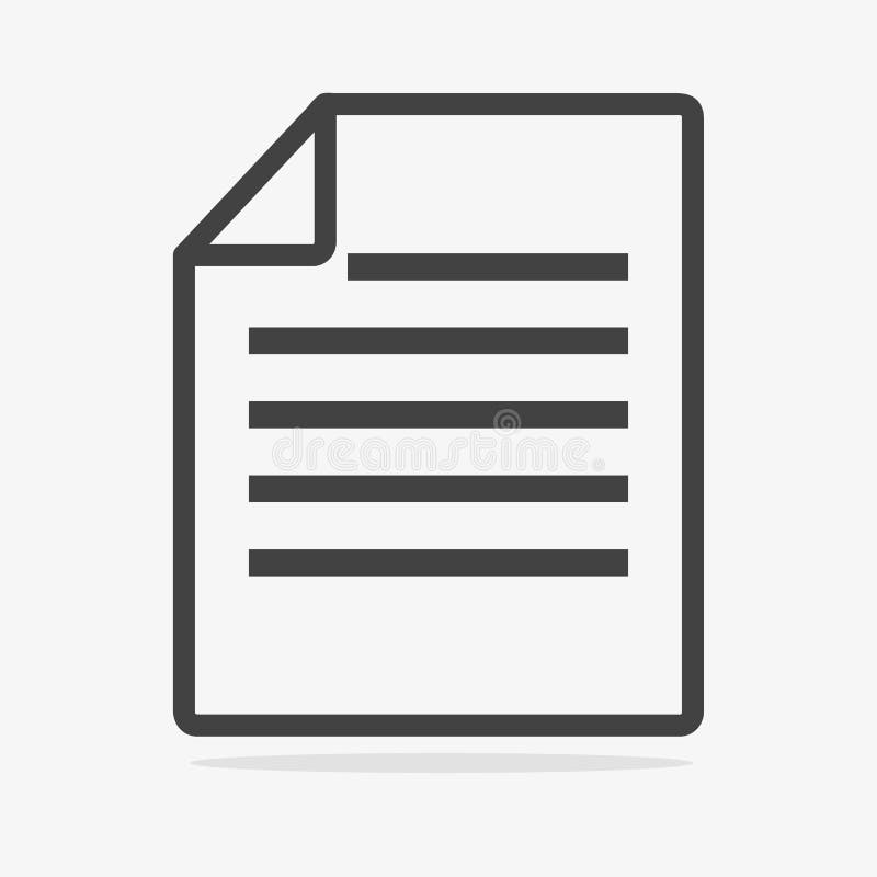 Notes Icon Isolated on Gray Background ,Flat Style. Stock Vector ...