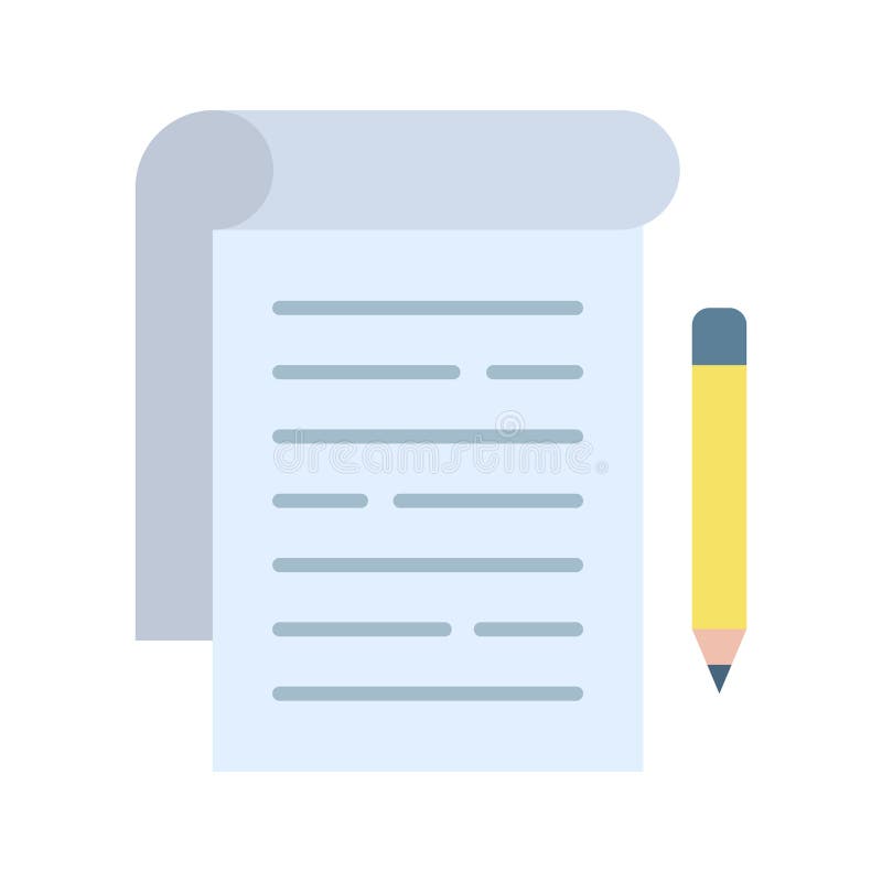 Notes icon vector image. stock vector. Illustration of line - 279621452