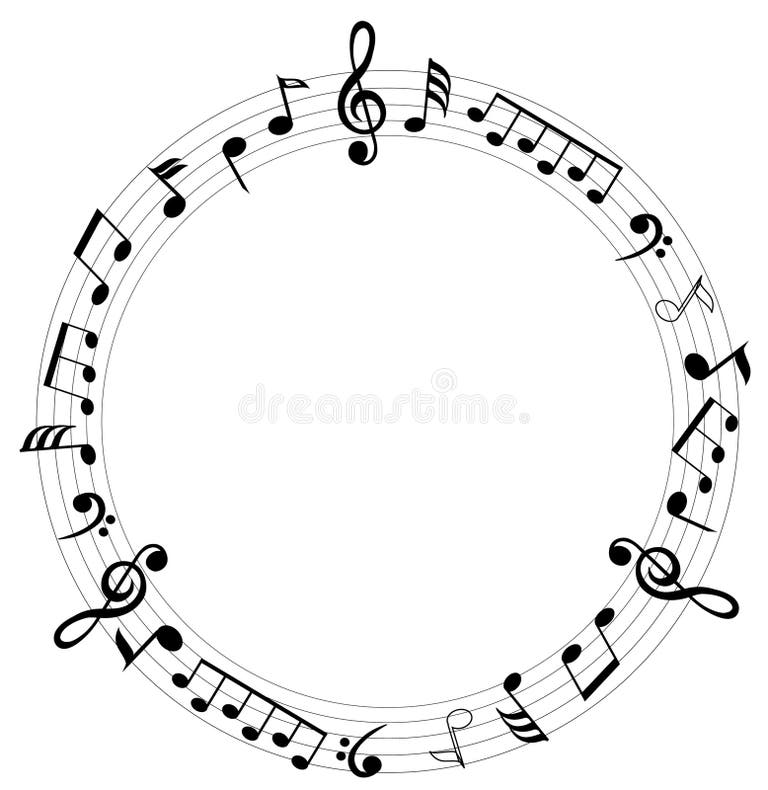 Music Circle Stock Illustrations – 158,051 Music Circle Stock ...