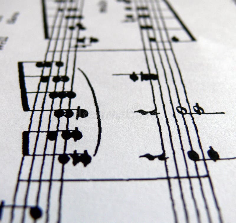 Notes line stock photo. Image of melodic, detail, melody - 25244174