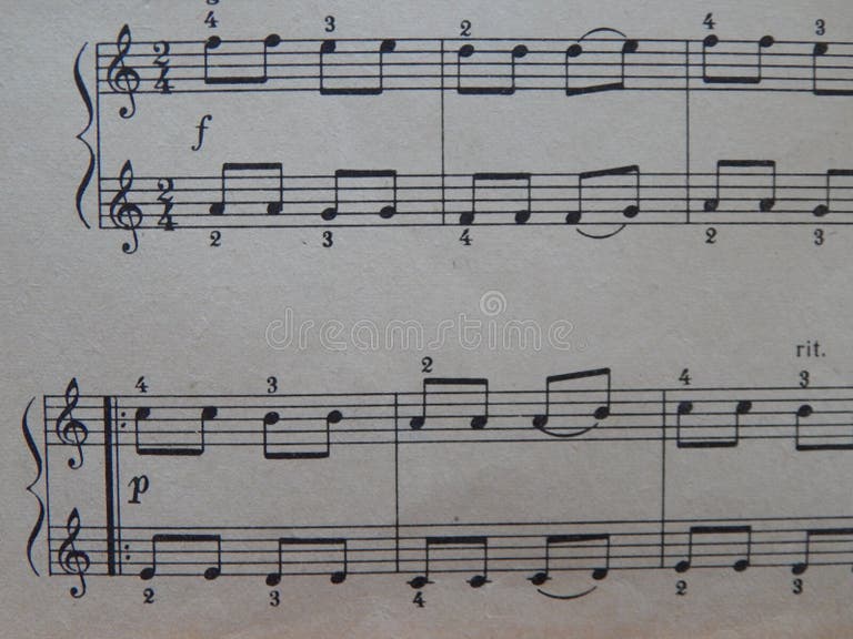 Notes for Music Lessons Solfeggio Stock Photo - Image of solfeggio ...