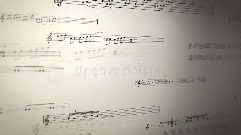 Music notes on staves. stock vector. Illustration of musical - 35300358