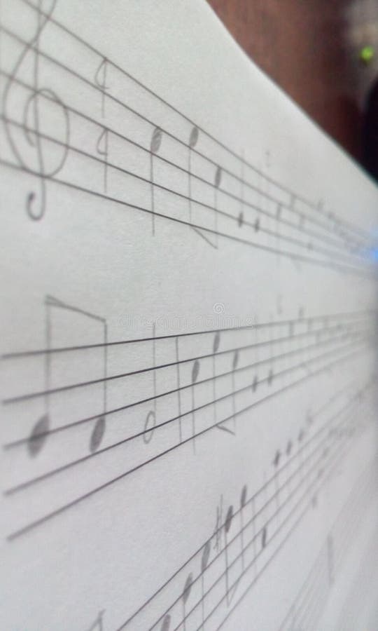 Notes stock photo. Image of musical, notes, book, written - 93186506