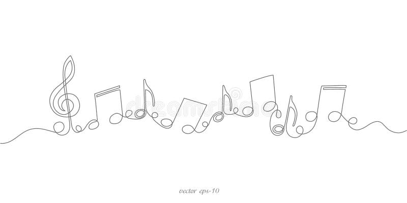 Notes Musicales Sur La Ligne Blanche Backgroundmusical ...