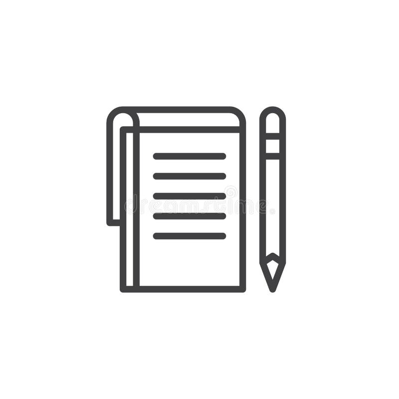 Writing Pad Logo Stock Illustrations – 1,391 Writing Pad Logo Stock ...