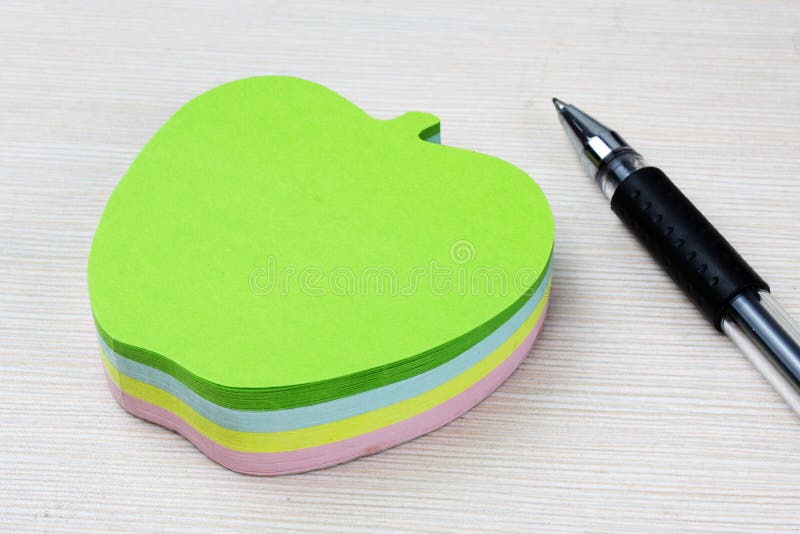 Notes and pen stock image. Image of space, commerce, inside - 16774273