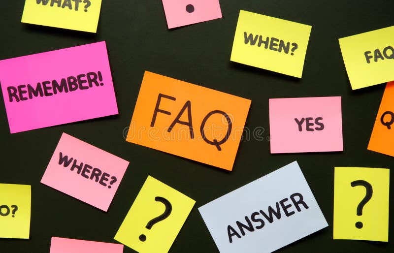 FAQ, question blackboard stock image. Image of green - 20853117