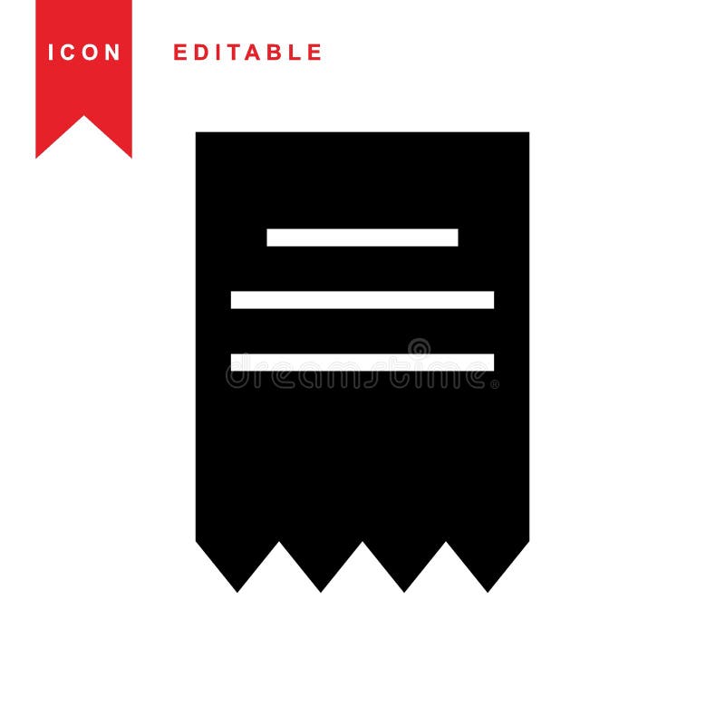 Blank Receipts Isolated Stock Illustrations – 61 Blank Receipts ...